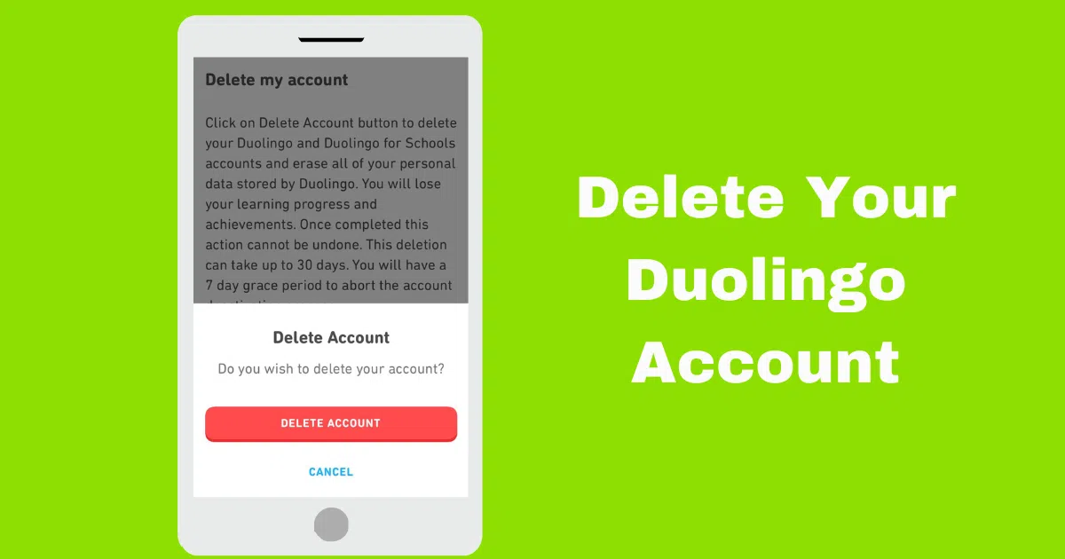 How To Delete Your Duolingo Account Permanently? - Duo Corner