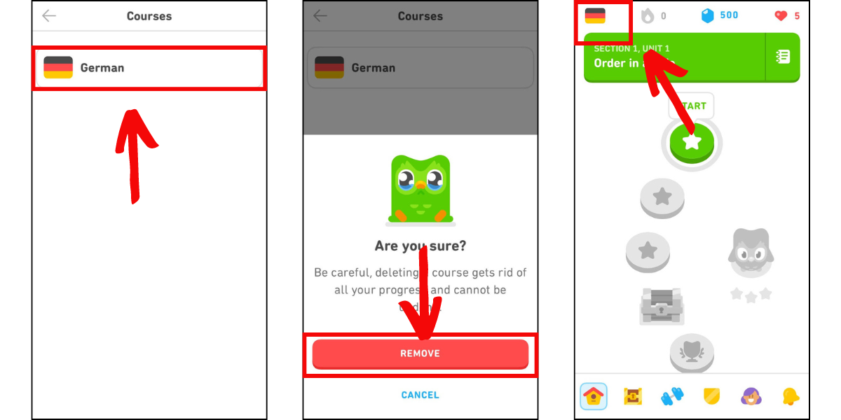 How To Go Back To Previous Lessons On Duolingo [100% Working] - Duo Corner